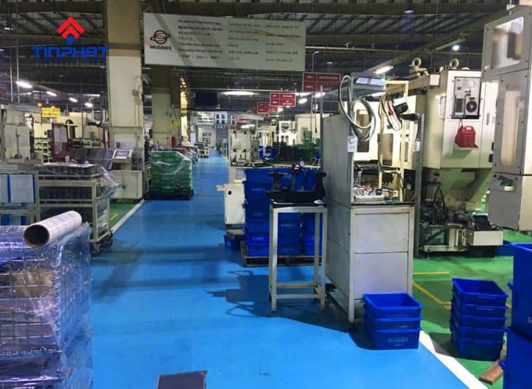 Sơn sàn nhà xưởng nhà máy Musashi Nhật Bản - Sơn Epoxy Tín Phát