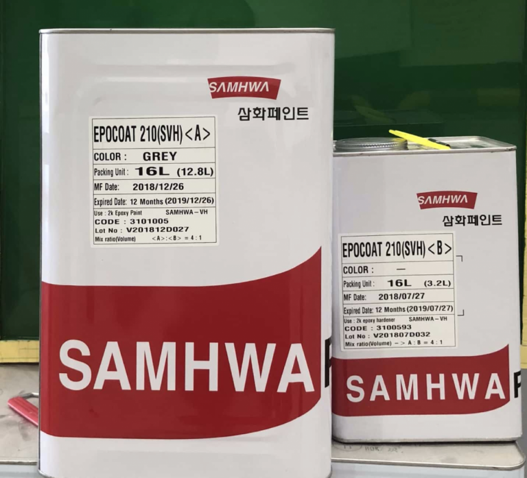Sơn Epoxy Samhwa Epocoat 210 (SVH) - Sơn Epoxy Tín Phát