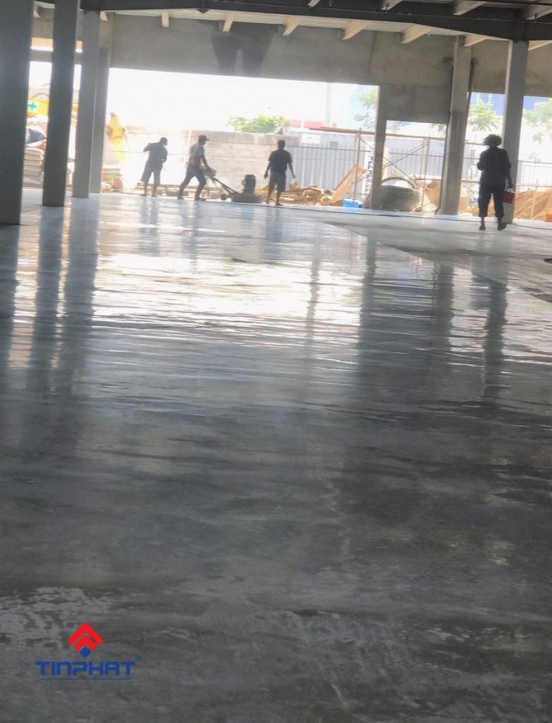 Dự án thi công mài bóng sàn bê tông tại Bà Rịa Vũng Tàu
