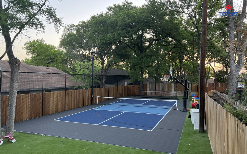 Kích thước sân pickleball mini là như thế nào